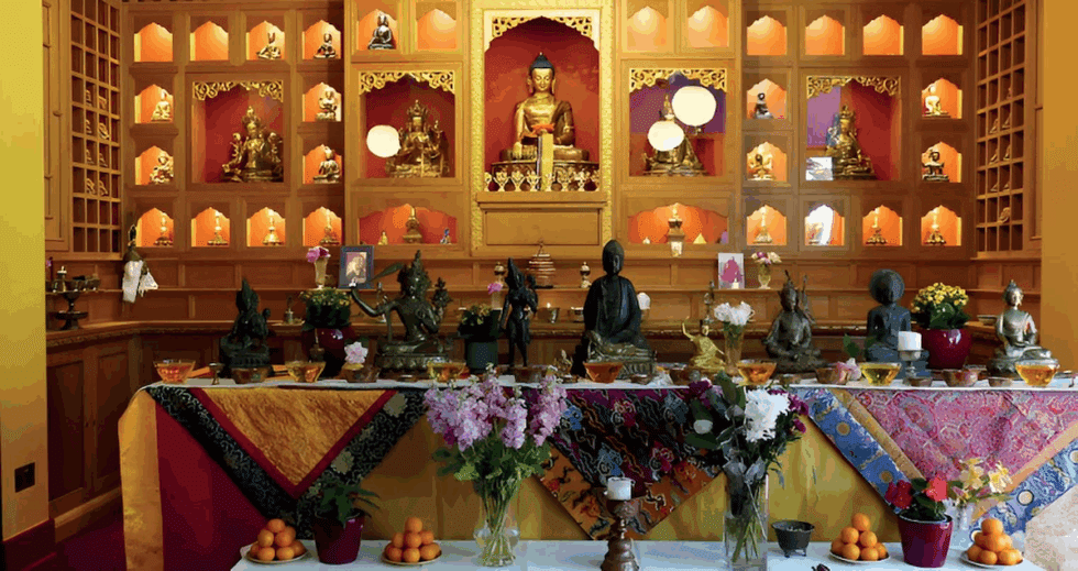 The Statues - Marpa House